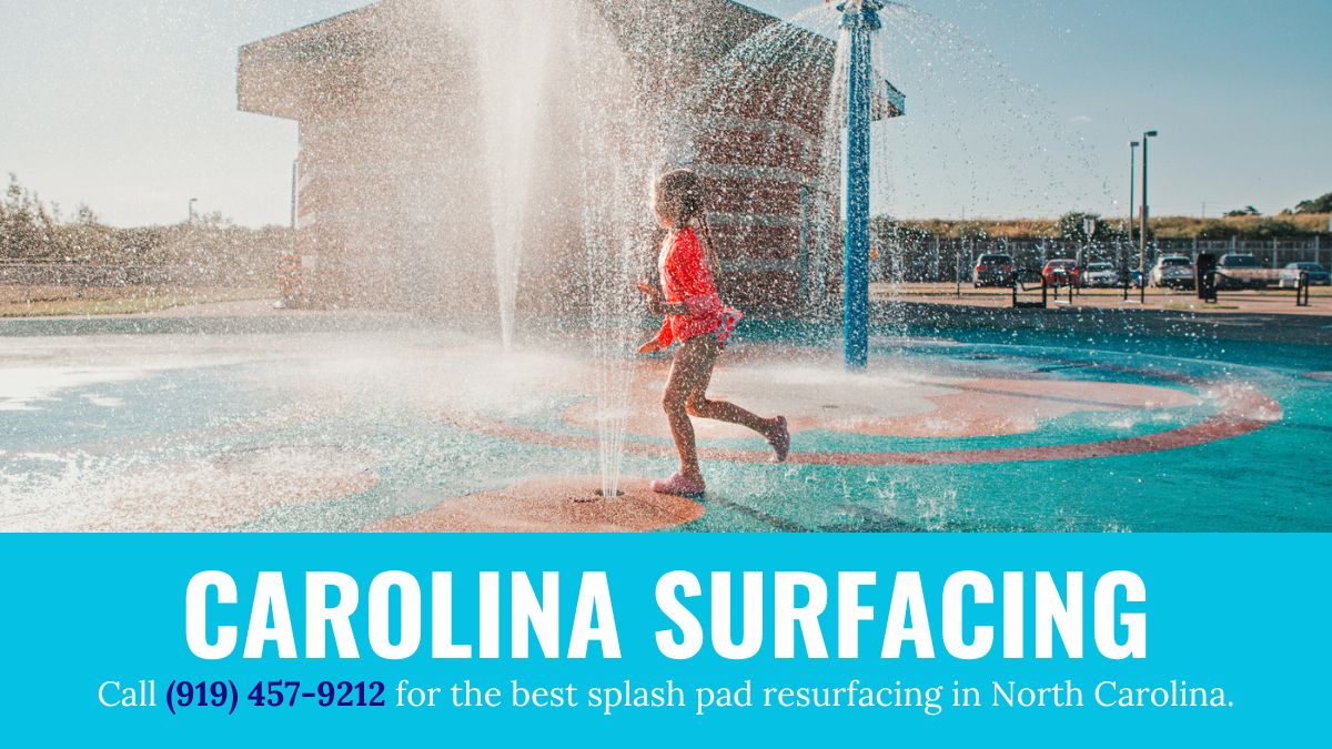 Splash Pad Resurfacing in Raleigh | Carolina Surfacing